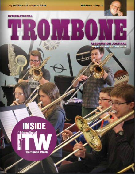 ITA Journal - International Trombone Association