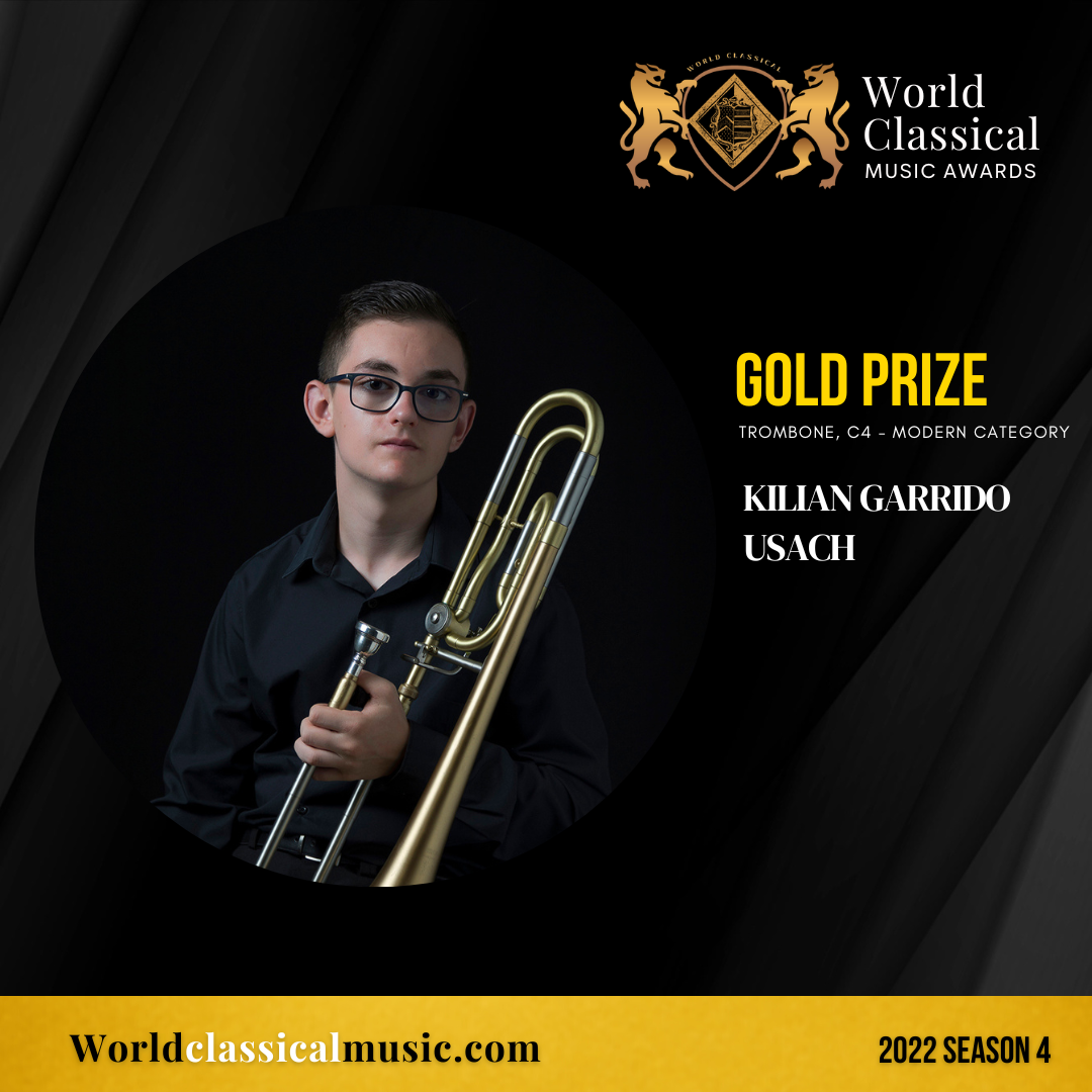 Kilian Garrido Wins Gold Award at the World Classical Music Awards ...